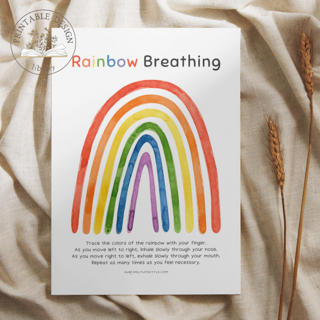 Rainbow Breathing – Printable Design Library